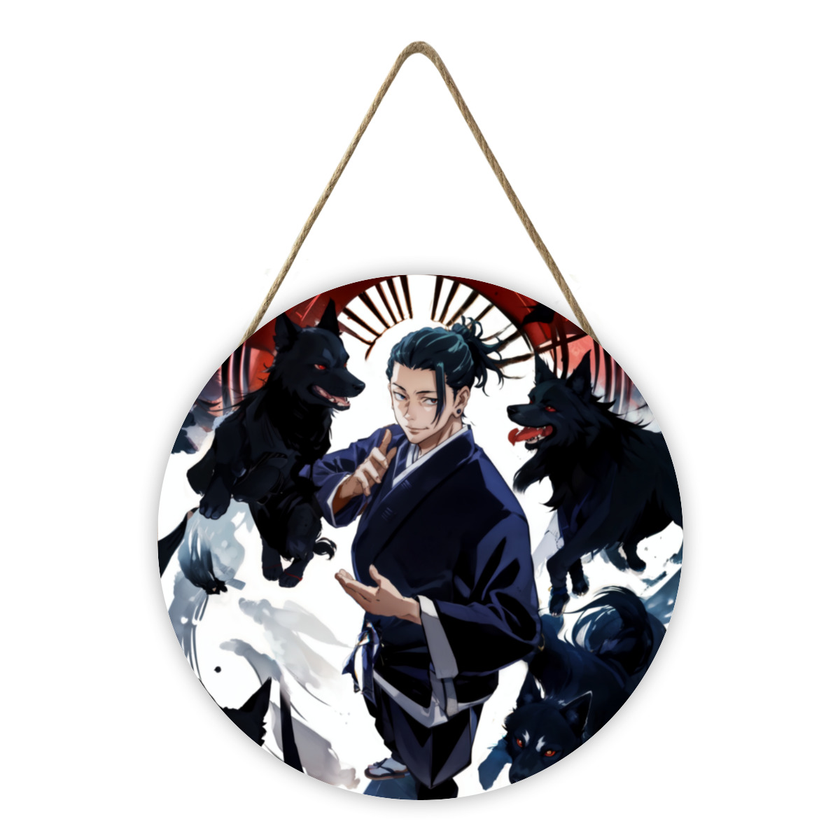 Jujutsu Kaisen Suguru Geto Welcome Sign Front Door Decoration Cartoon ...