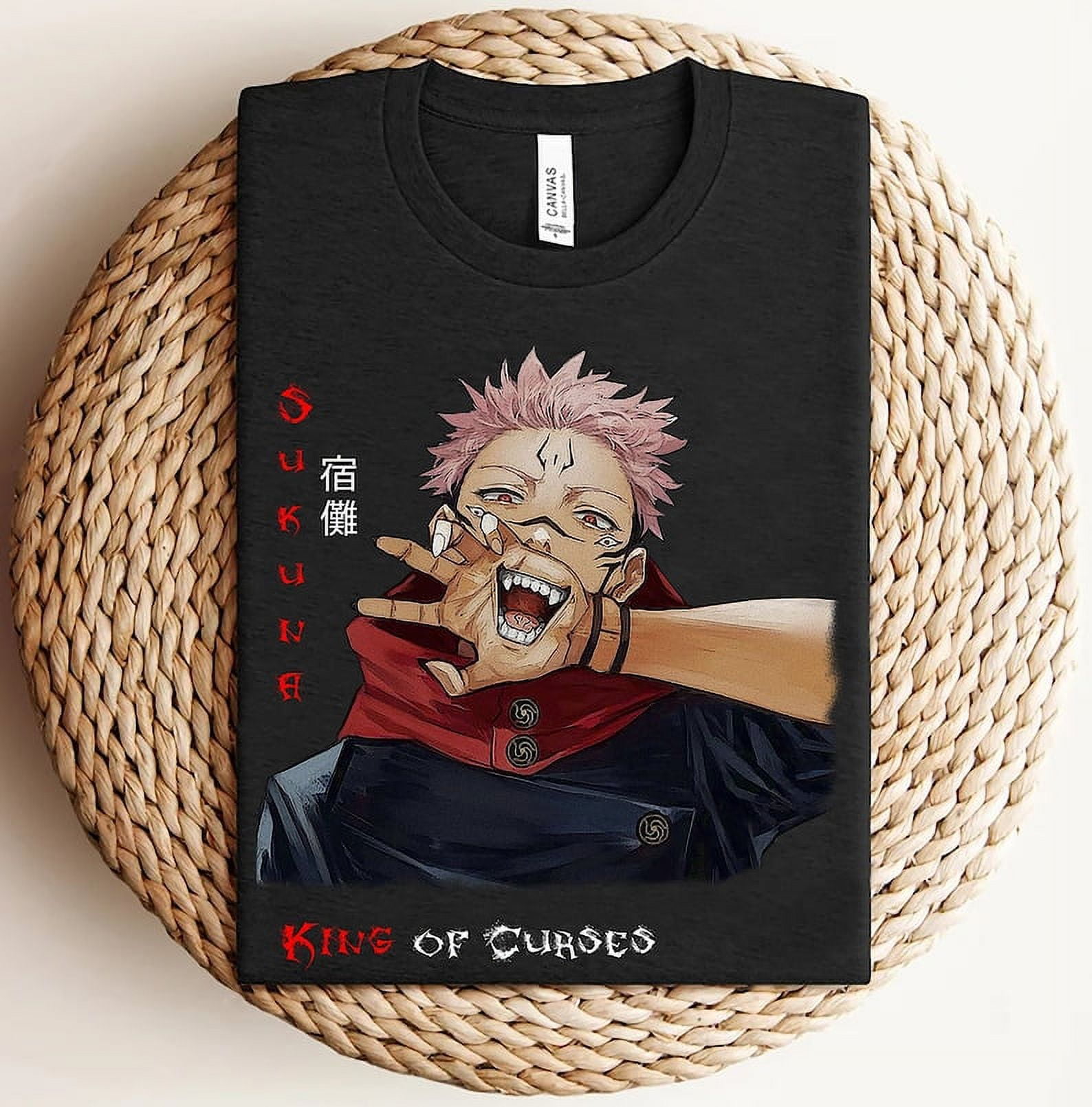 Jujutsu Kaisen Sukuna Shirt, Sukuna Mouth T-Shirt, Ryomen Sukuna Shirt ...