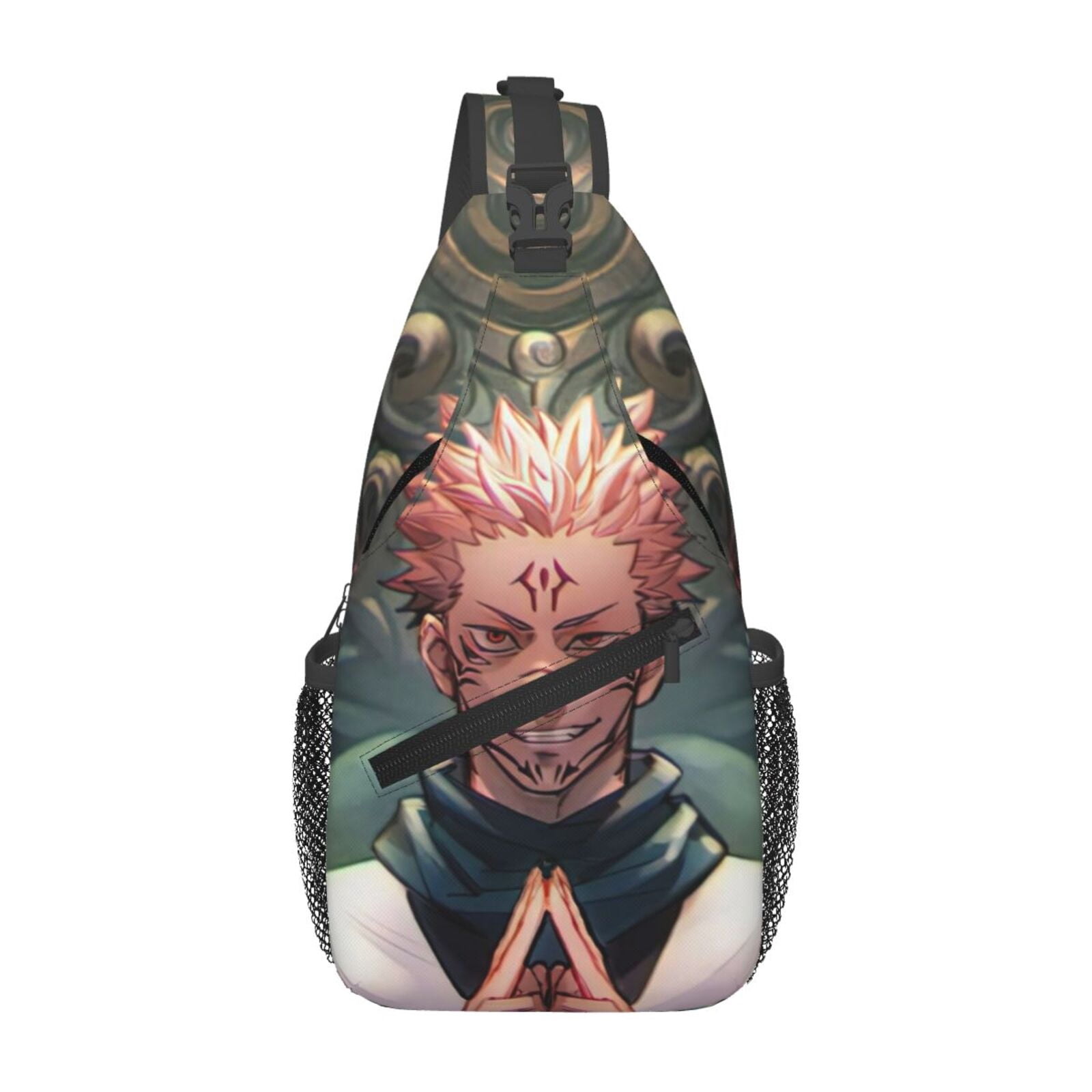 Jujutsu Kaisen Sukuna Sling Bag Casual Shoulder Chest Bags Crossbody ...