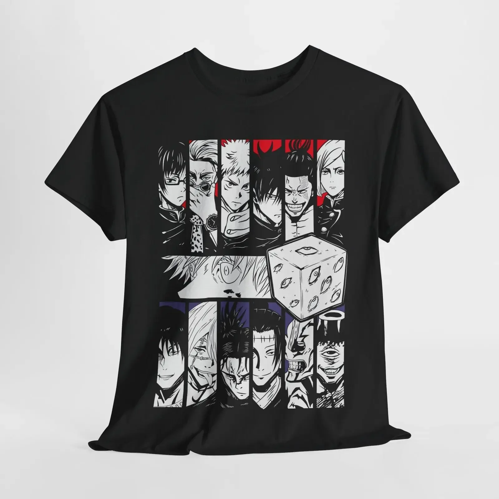 Jujutsu Kaisen T-Shirt Prison Realm Itadori Maki Nanami Nobara Anime ...