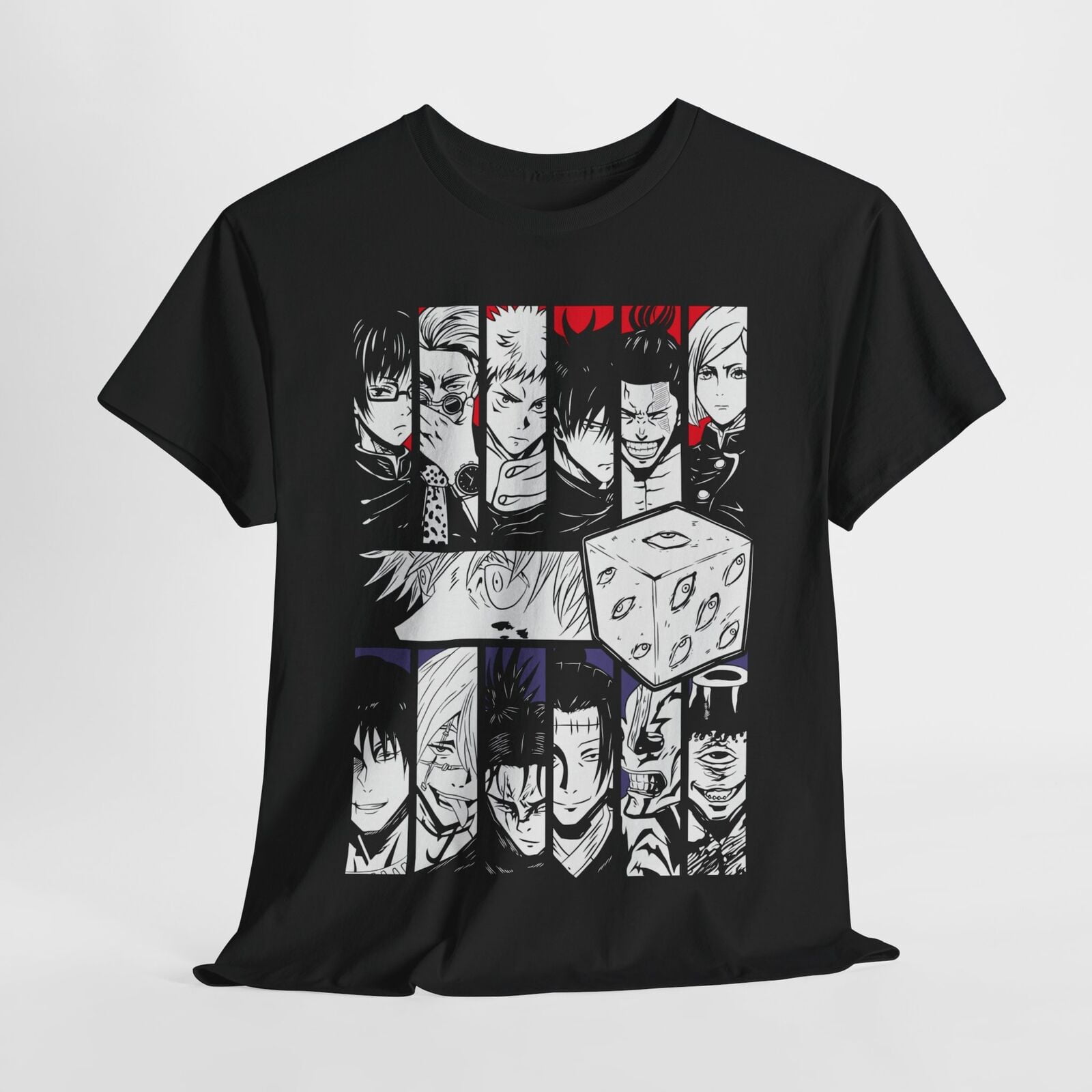 Jujutsu Kaisen T-Shirt Prison Realm Itadori Maki Nanami Nobara Anime ...