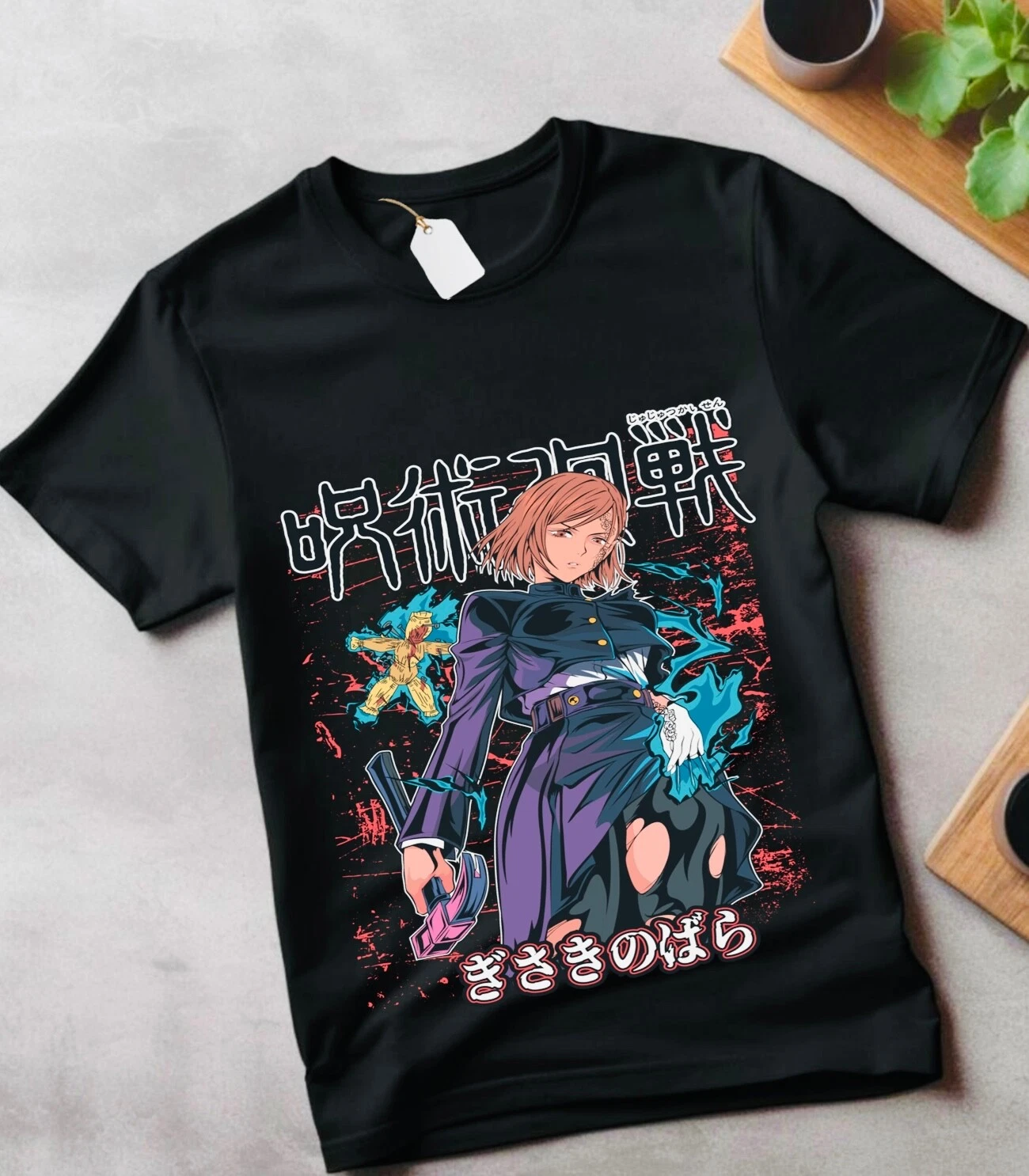 Jujutsu Kaisen T-shirt Geto Suguru Gojo Girl Anime Gift Black T-shirt ...