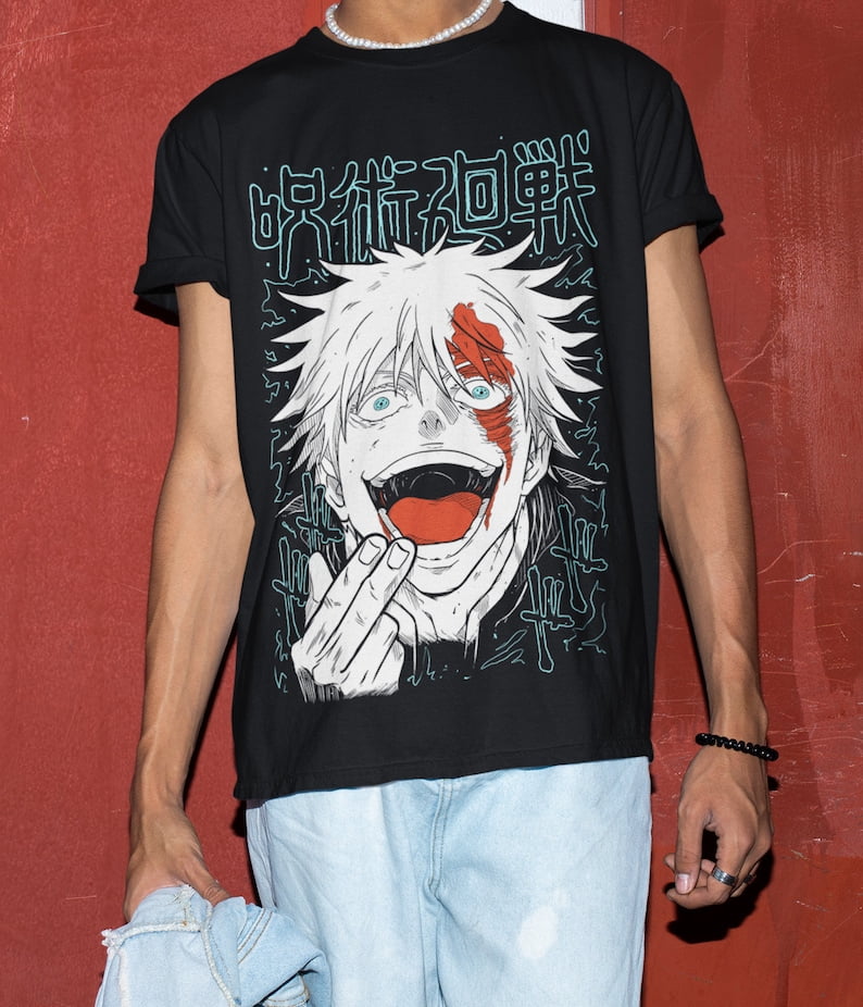 Jujutsu Kaisen T-shirts – Satoru Pride of the Gojo Clan Anime Shirt ...