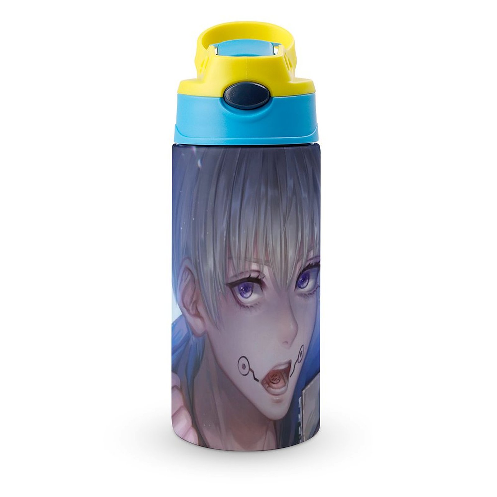 Jujutsu Kaisen Water Bottle Cup, Quick Open Insulated Bottle for Boys ...