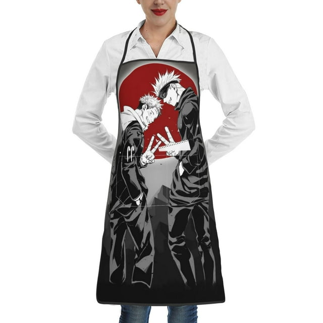 Jujutsu Kaisen Waterproof Apron Home Decor Kitchen Fashion Apron For ...