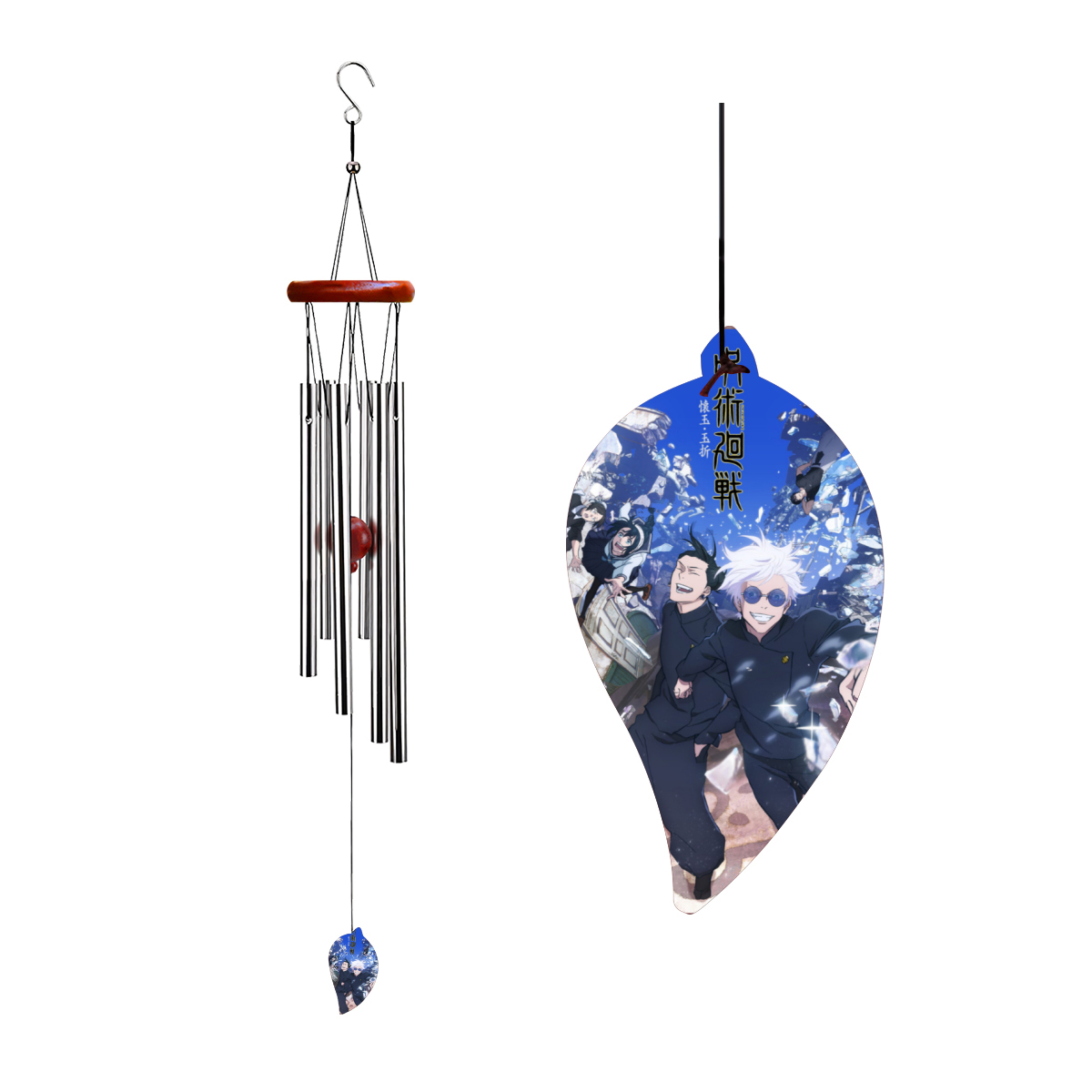 Jujutsu Kaisen Wind Chimes, Outdoor Wind Chimes, Outdoor Decor for ...