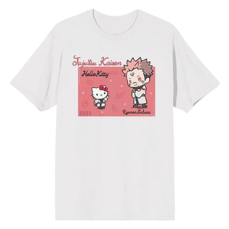Jujutsu Kaisen X Hello Kitty And Friends Sukuna Unisex Comfort Tee T ...