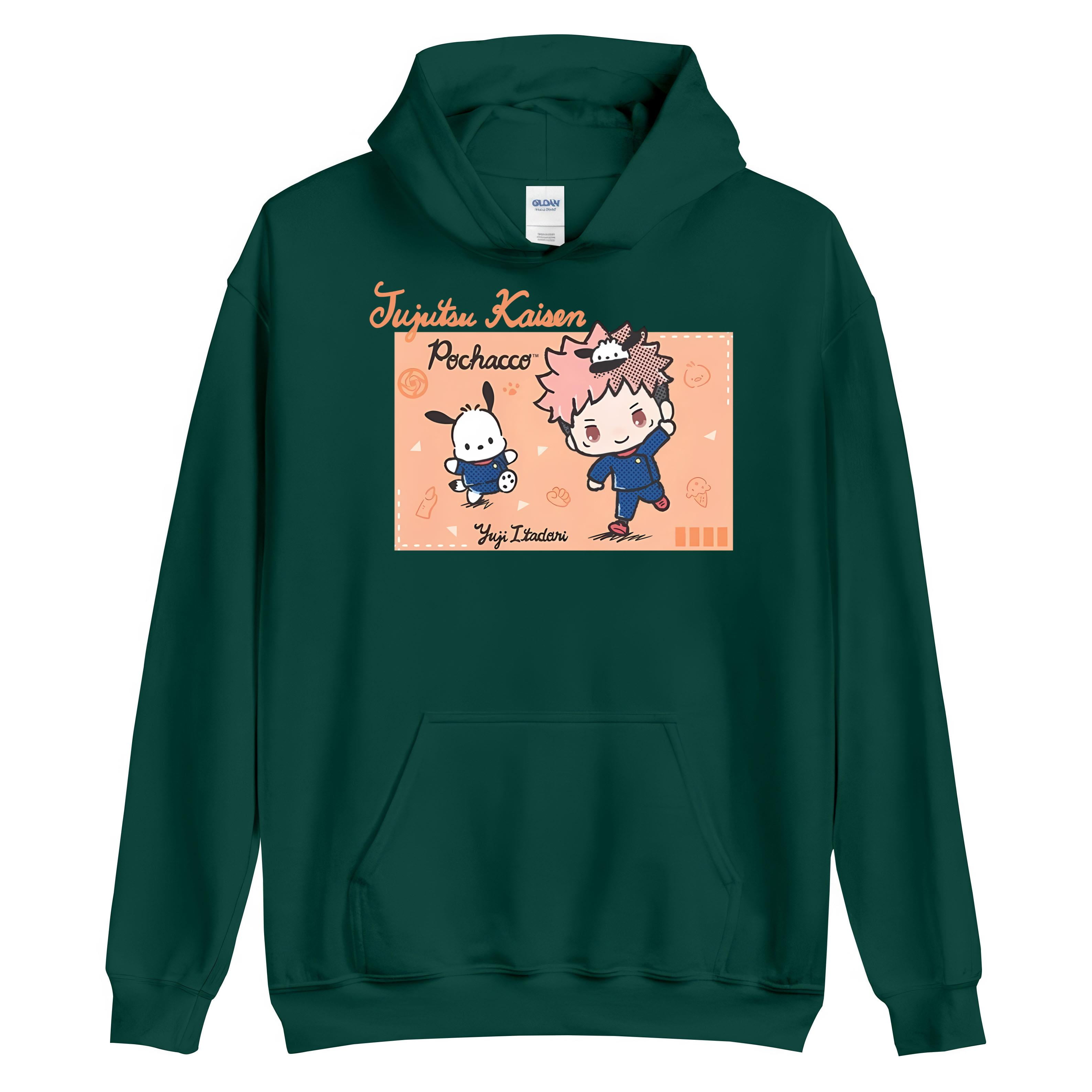 Jujutsu Kaisen X Hello Kitty And Friends Yuji T-Shirt-TH1159 - Walmart.com