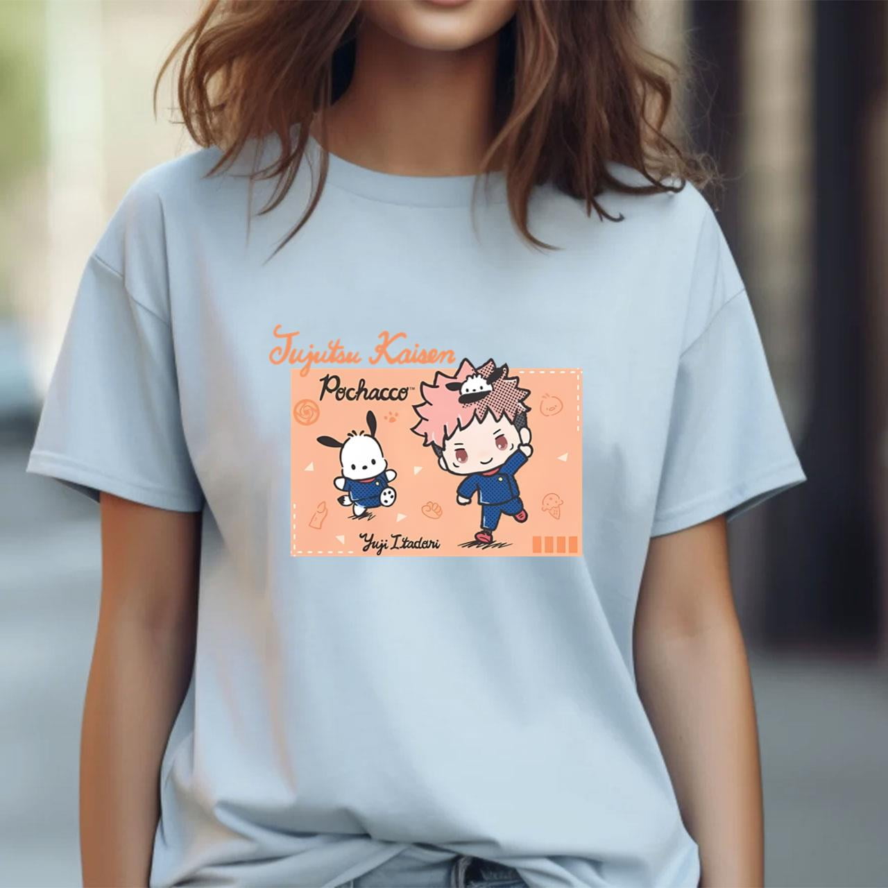 Jujutsu Kaisen X Hello Kitty And Friends Yuji T-Shirt - Walmart.com