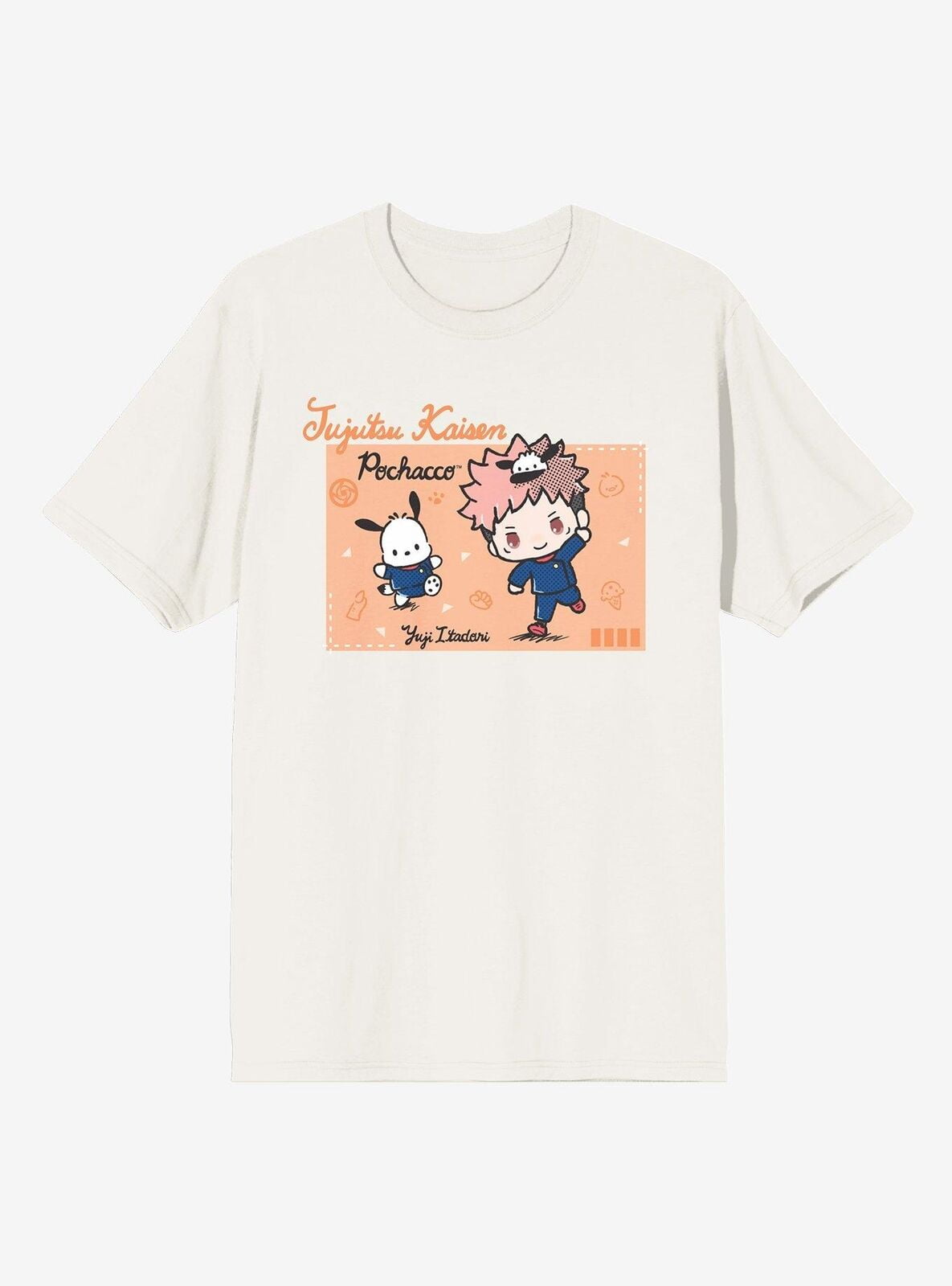 Jujutsu Kaisen X Hello Kitty And Friends Yuji T-Shirt - Walmart.com