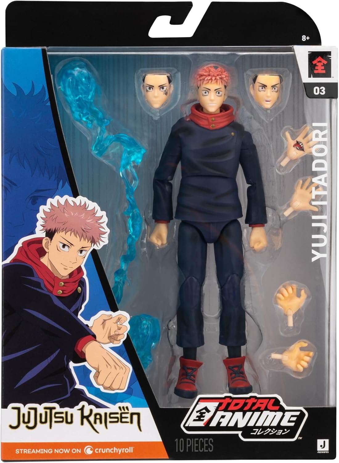 Jujutsu Kaisen Yuji Itadori Action Figure - Walmart.com