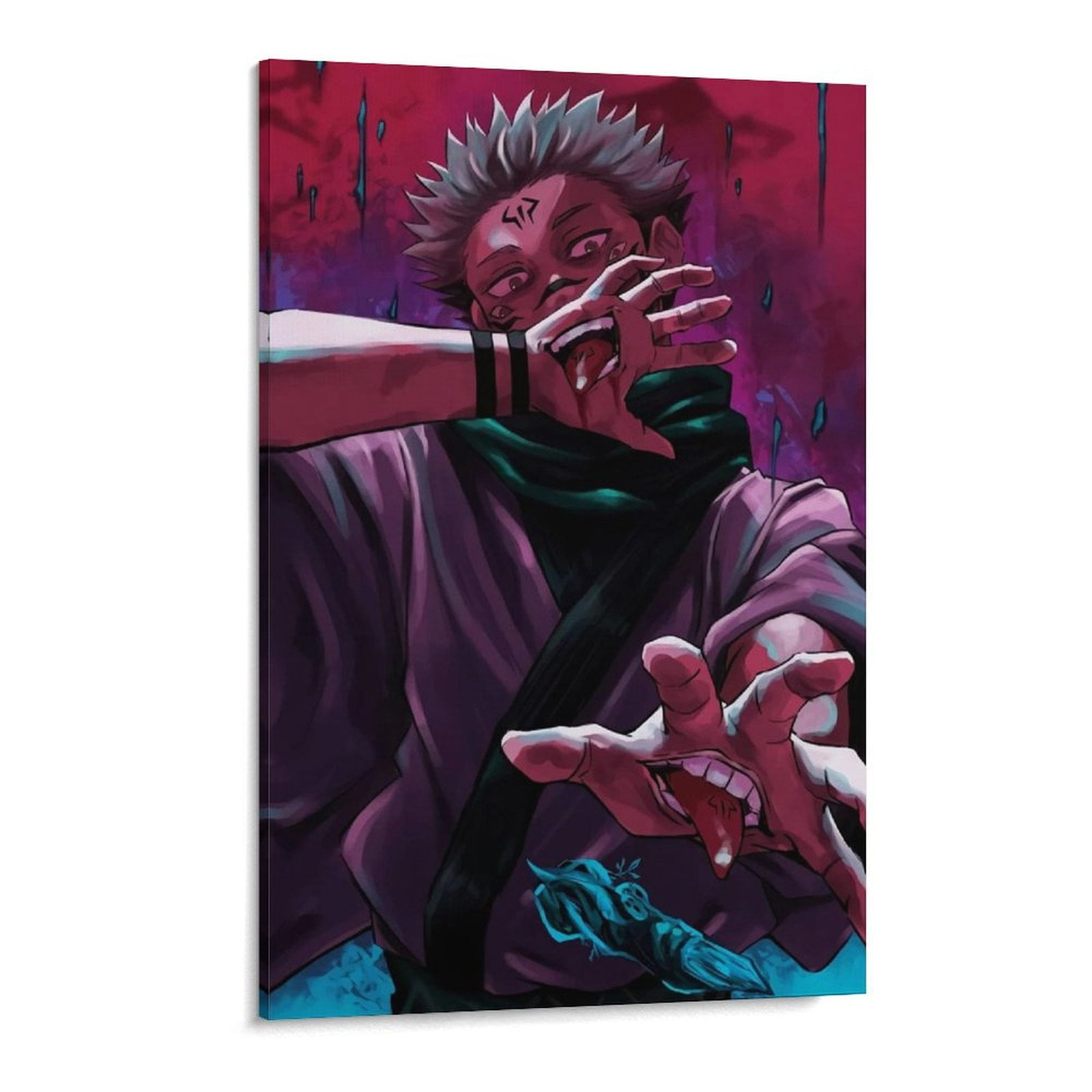 Jujutsu Kaisen Yuji Itadori Decorative Painting Canvas Wall Poster Art ...