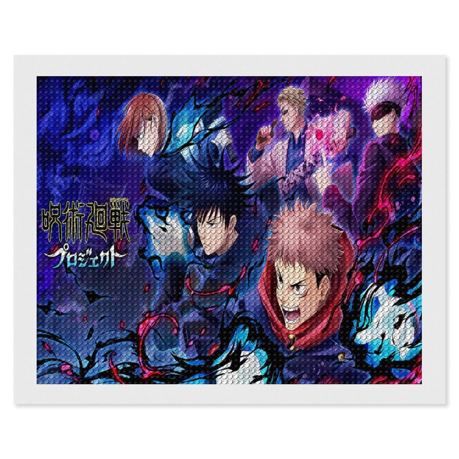 Jujutsu Kaisen Yuji Itadori Diamond Art Kits for Adults 5D Diamond Art ...