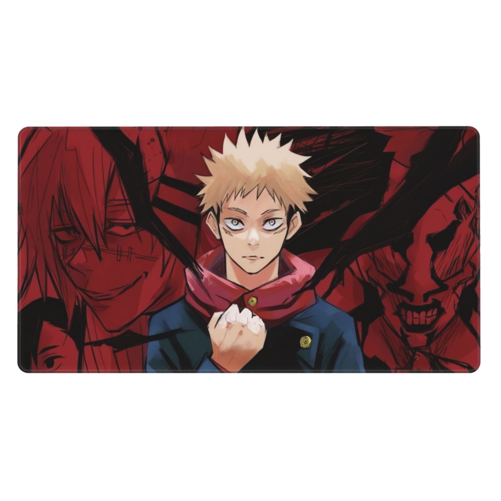 Jujutsu Kaisen Yuji Itadori Mouse Pad 16x29.5 Inch Computer Keyboard ...