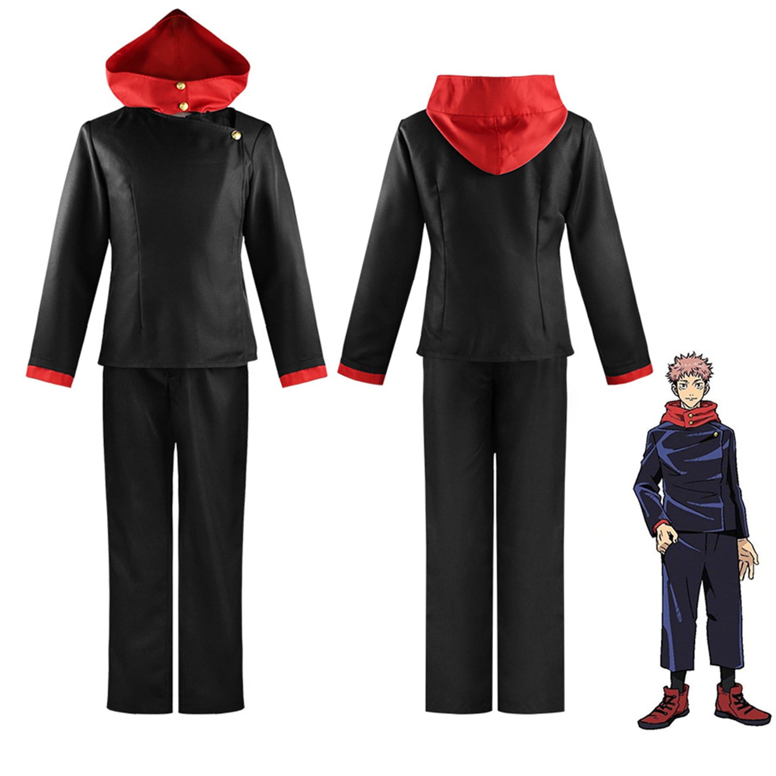 Jujutsu Kaisen’s Yuji Itadori: Anime Cosplay Costume - Walmart.com