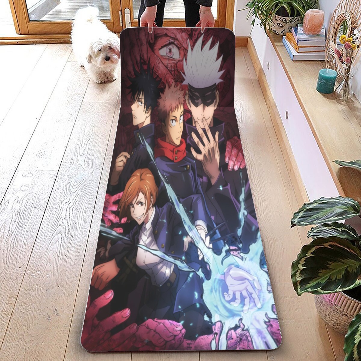 Jujutsu Kaisen yoga mat offers comfortable sJujutsu Kaisenport, anti ...