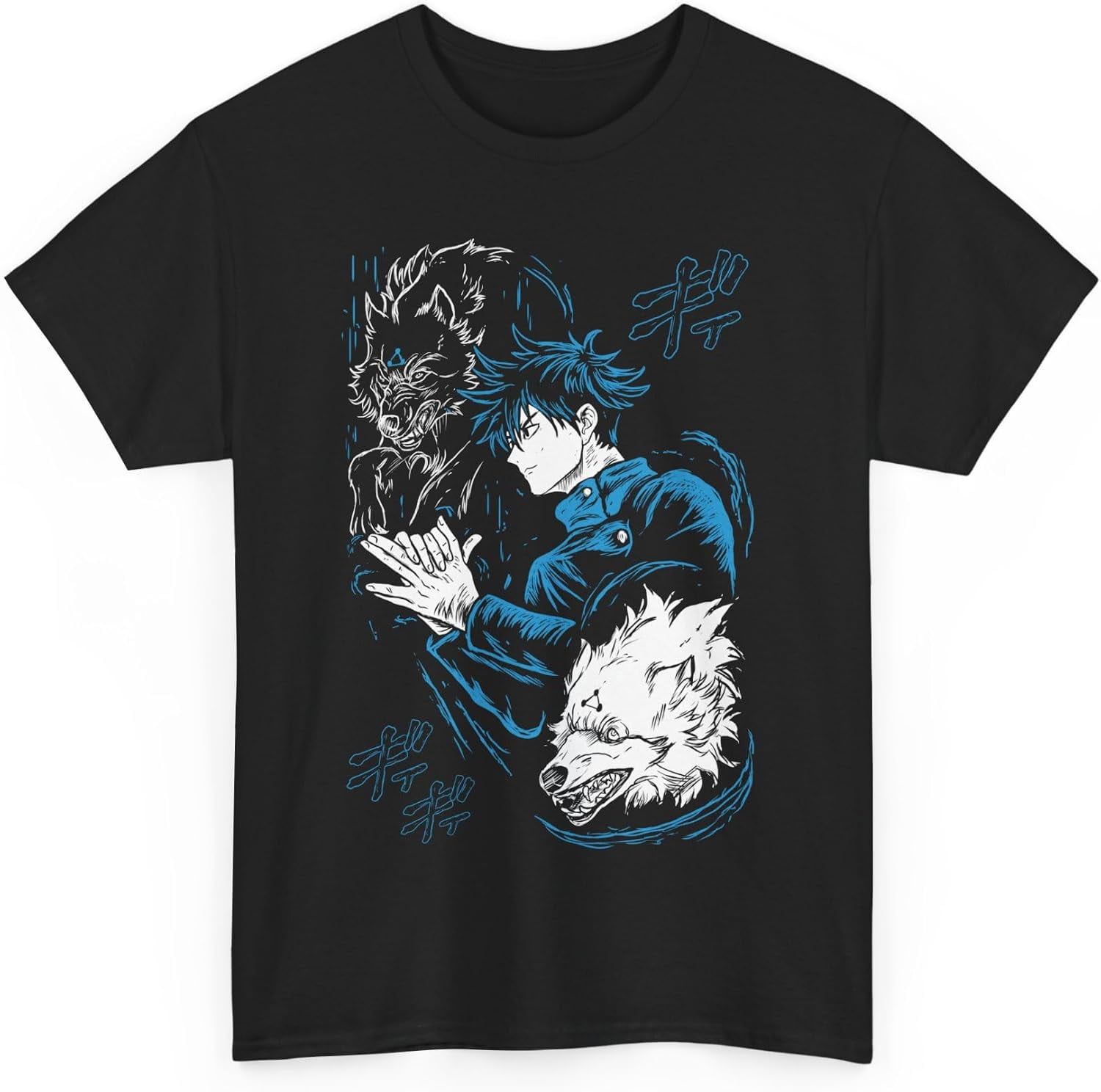 Jujutsu Megumi T-Shirt Anime Unisex Kaisen Fushiguro Anime Japanese ...