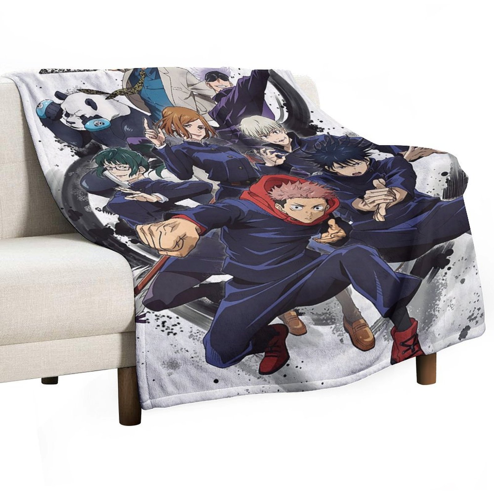 Jujutsu Poster Kaisen Jjk Vintage Japanese Cover AnimeUltra Soft Anime ...