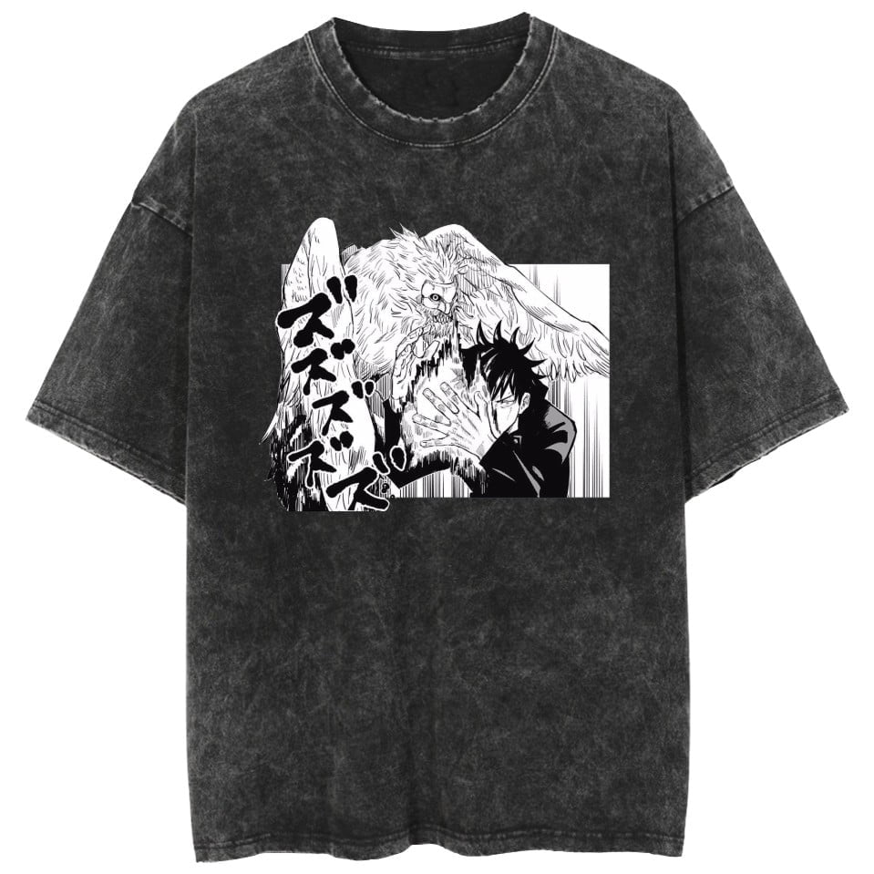 Jujutsu Short Sleeve T-Shirt Kaisen Anime Gojo Yuji Sukuna Cosplay ...