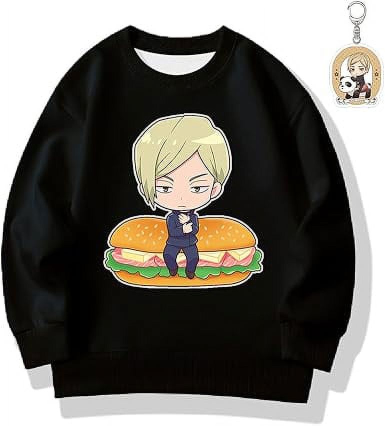 Jujutsu Sweatshirt Anime Fleece Sweater Kaisen Hoodie Unisex GojoSatoru ...