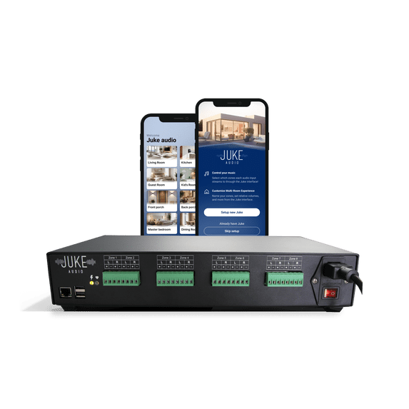 Juke-8 Professional Whole Home Sound: 8-Zone, 16-Channel Amplifier w ...