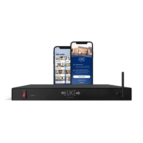 Juke Audio Juke+ Professional 6 Zone Wireless Streaming Audio Amplifier ...