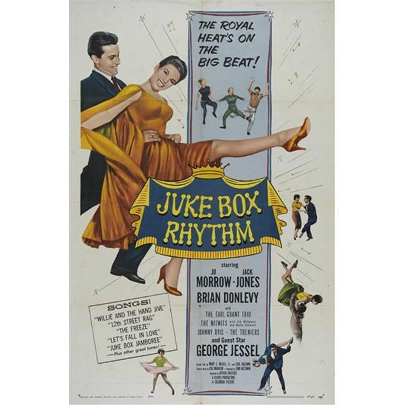 Juke Box Rhythm Movie Poster - 11 x 17 in. - Walmart.com