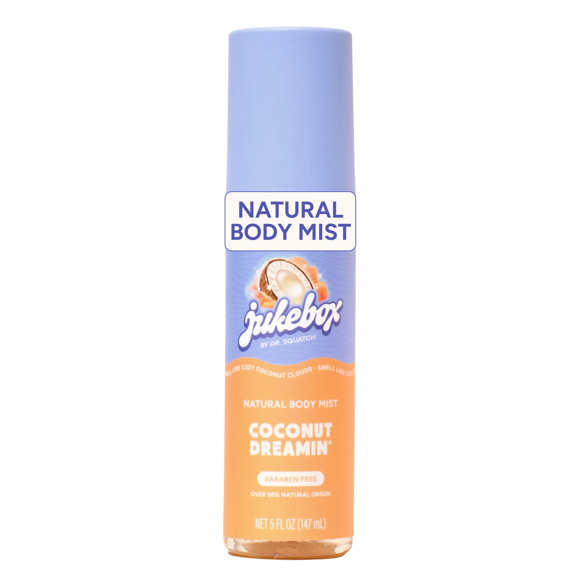 Jukebox Womens Natural Body Mist with Glycerin, Paraben Free, Hydrating ...