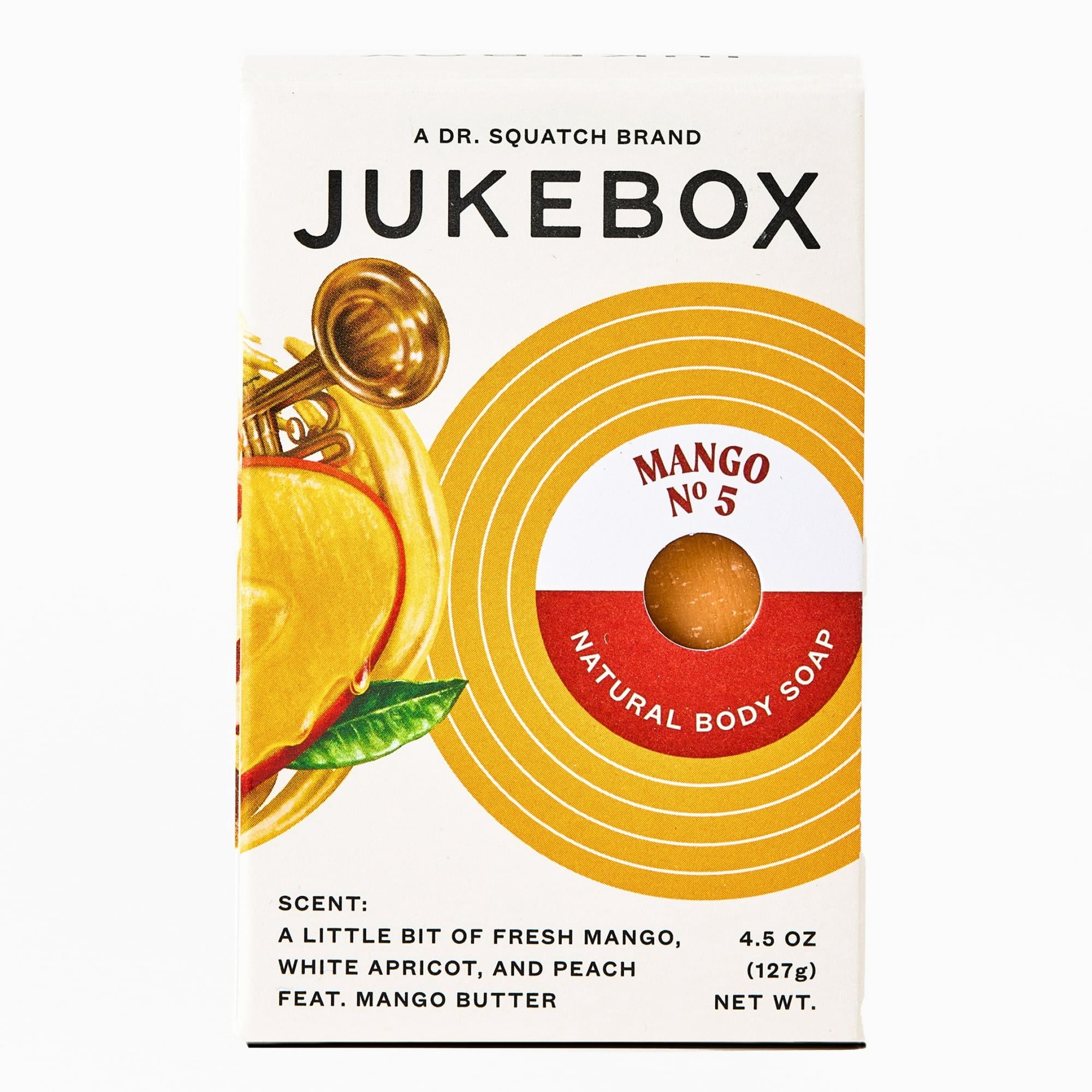 Jukebox Mango No. 5 Natural Bar Soap for Women Bathroom and Bath Soap ...