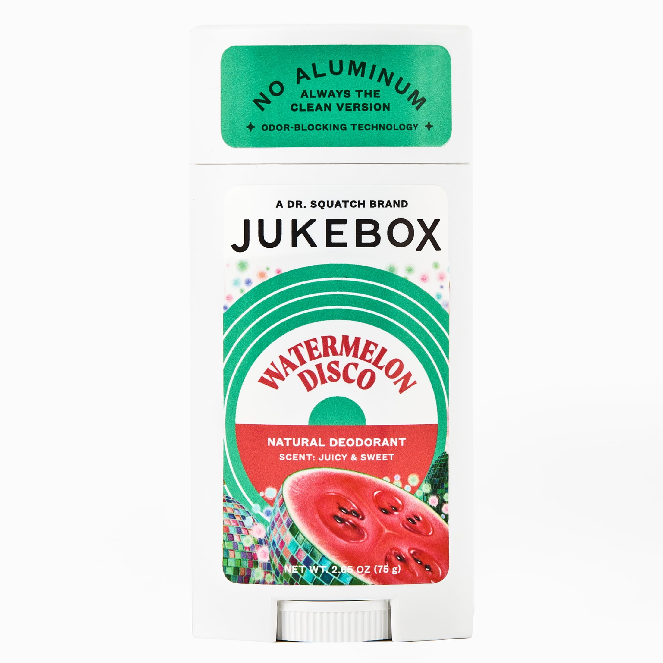 Jukebox Watermelon Disco Natural Deodorant Aluminum Free Deodorant for ...
