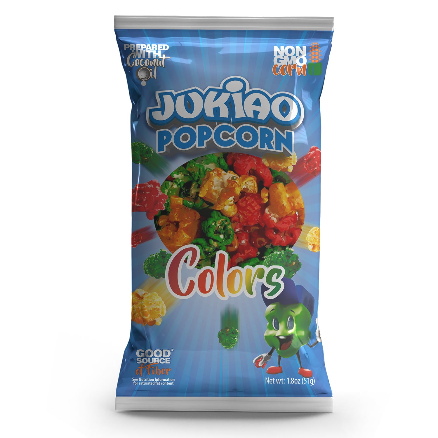 Jukiao Popcorn Colors, 1.8 oz bag - Walmart.com