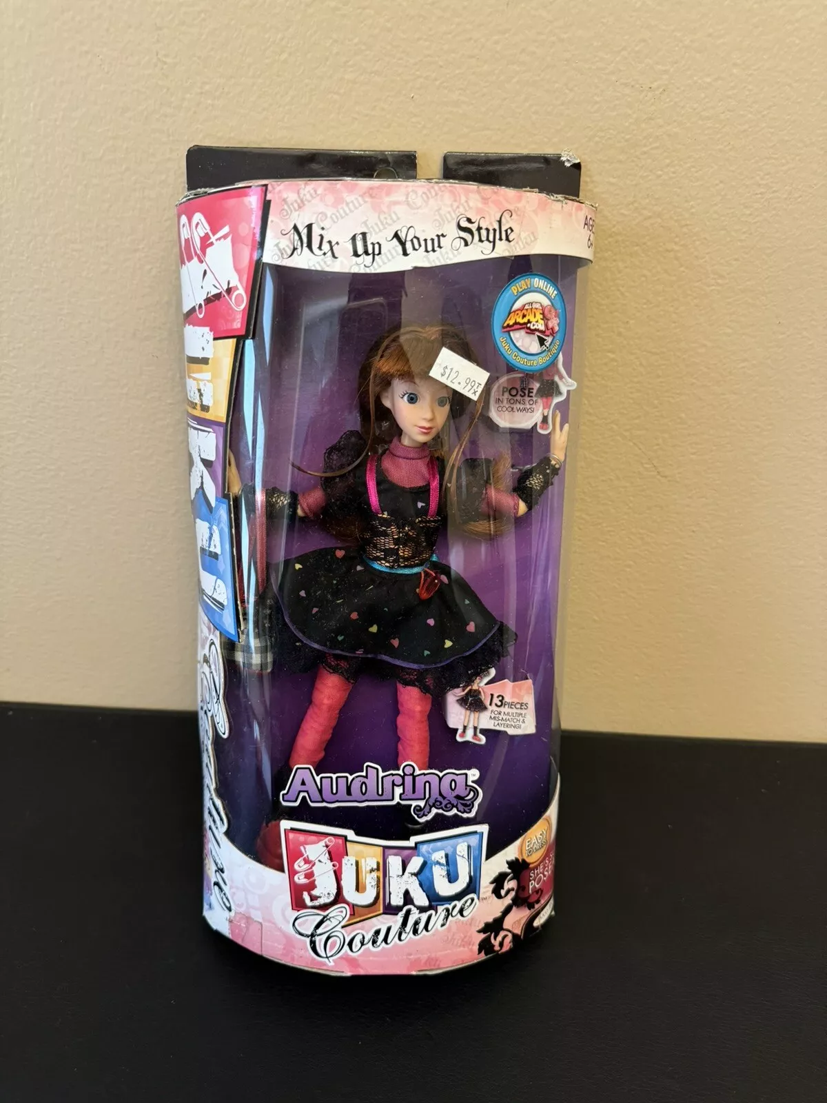 Juku Couture Doll, Mix Up Your Style, "Audrina" by Jakks Pacific "2009 ...