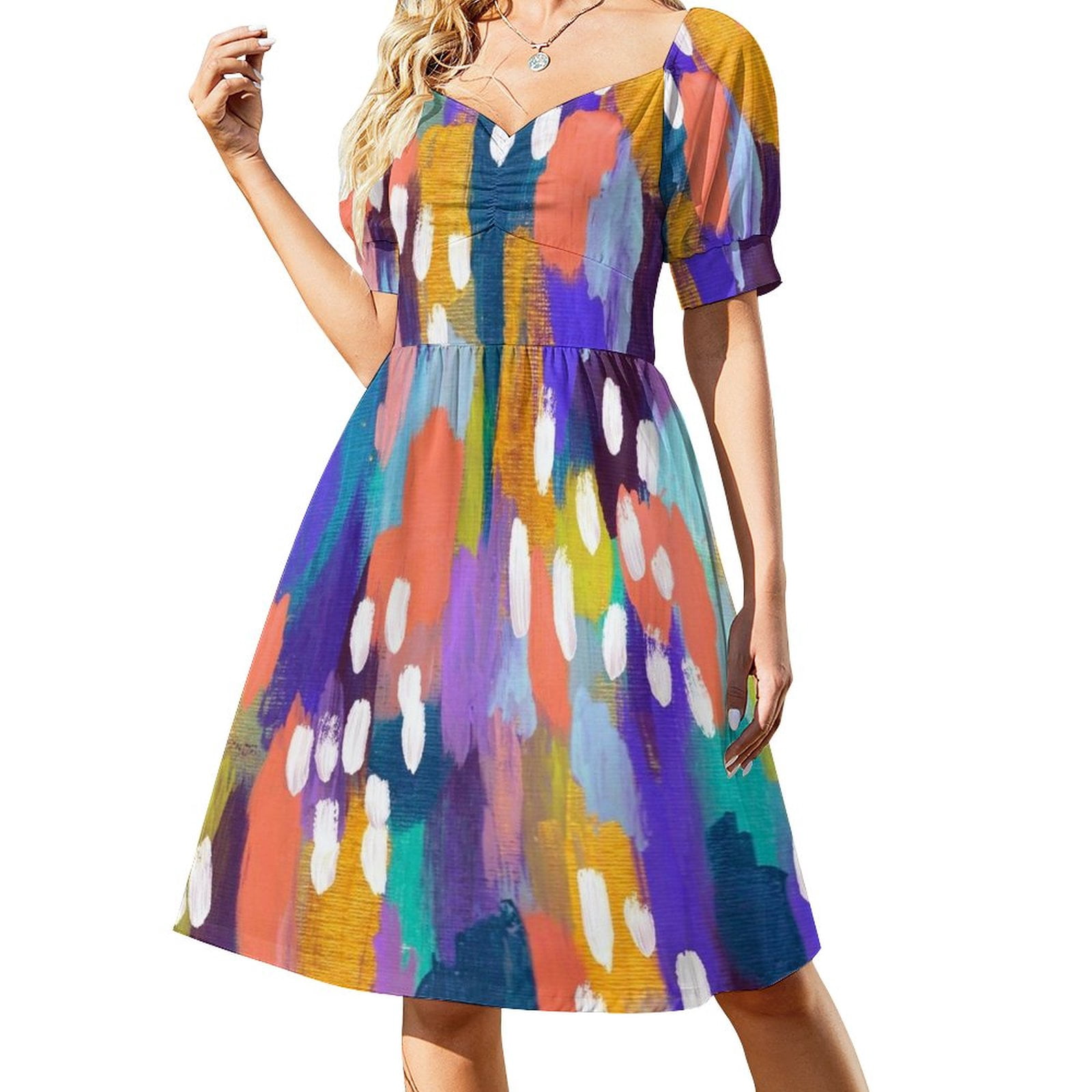 Jules - Abstract Sleeveless Dress women's fashion dresses dress for ...