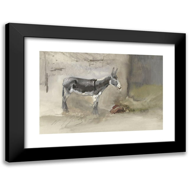 Jules Baron Finot 14x11 Black Modern Framed Museum Art Print Titled ...