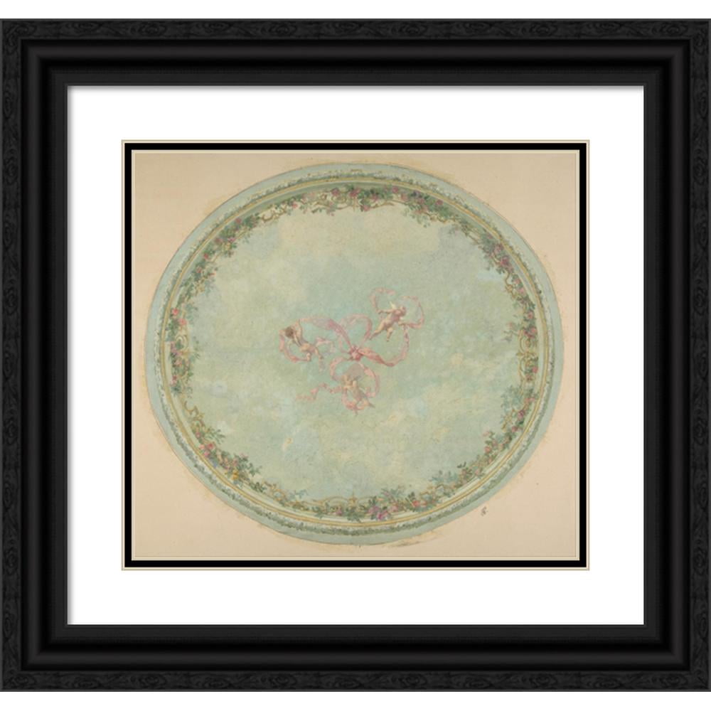 Jules-Edmond-Charles Lachaise 13x12 Black Ornate Wood Framed Double ...
