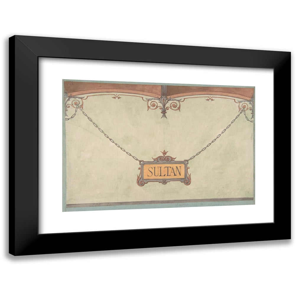 Jules-Edmond-Charles Lachaise 18x14 Black Modern Framed Museum Art ...