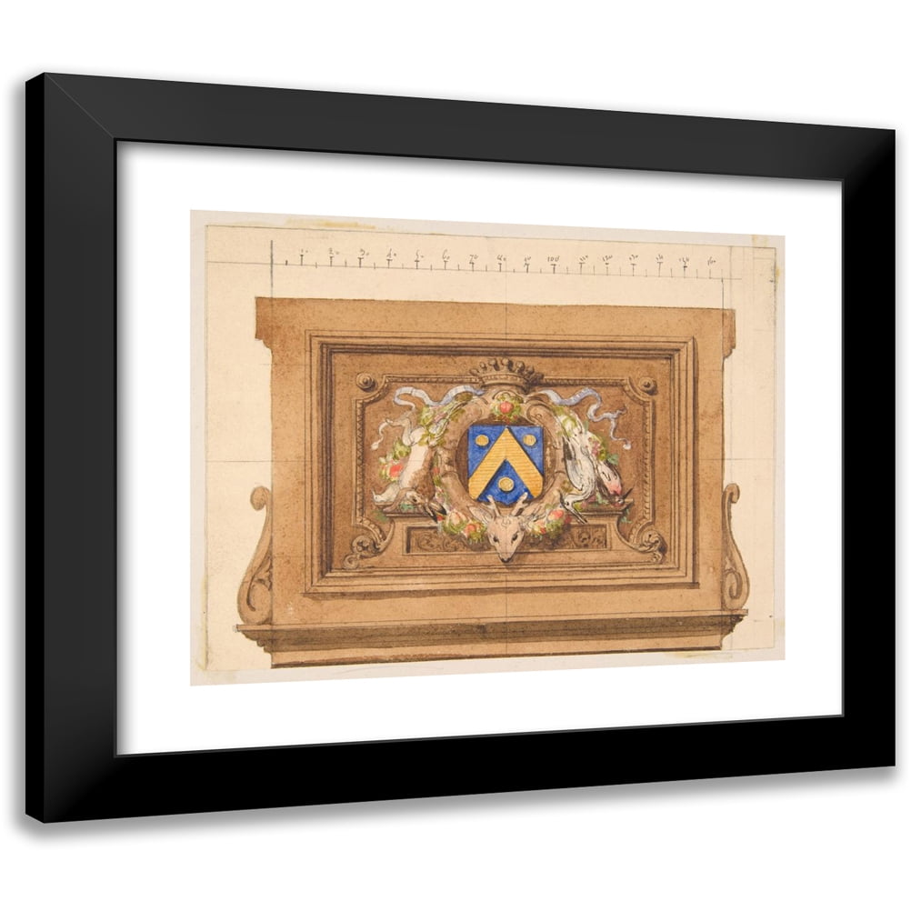 Jules-Edmond-Charles Lachaise 18x15 Black Modern Framed Museum Art ...