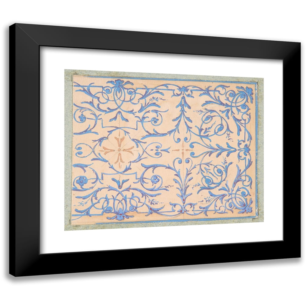 Jules-Edmond-Charles Lachaise 24x20 Black Modern Framed Museum Art ...