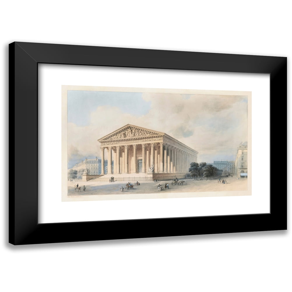 Jules-Frédéric Bouchet 24x16 Black Modern Framed Museum Art Print ...