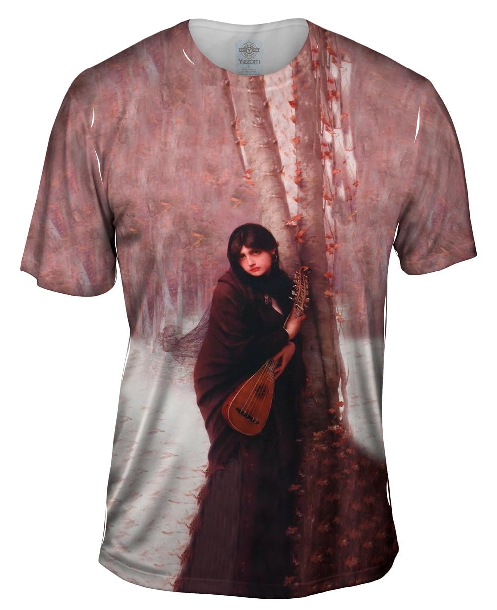 Jules Joseph Lefebvre - Girl With A Mandolin Mens T-Shirt All Over ...