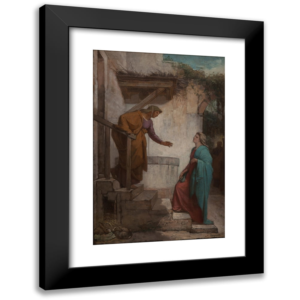 Jules-Joseph Meynier 17x24 Black Modern Framed Museum Art Print Titled ...