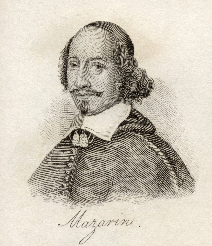 Jules Mazarin Born Giulio Raimondo Mazzarino 1602 1661 Accomplished ...