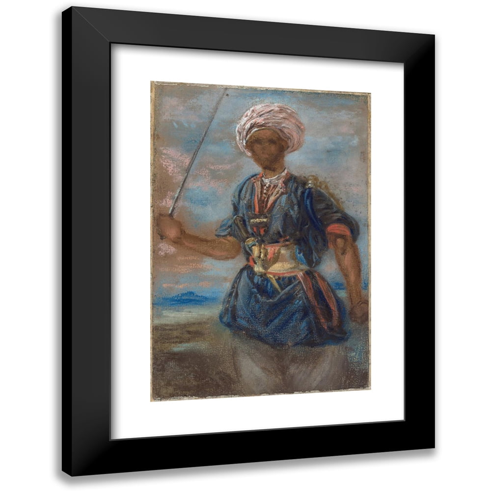 Jules-Robert Auguste 13x18 Black Modern Framed Museum Art Print Titled ...