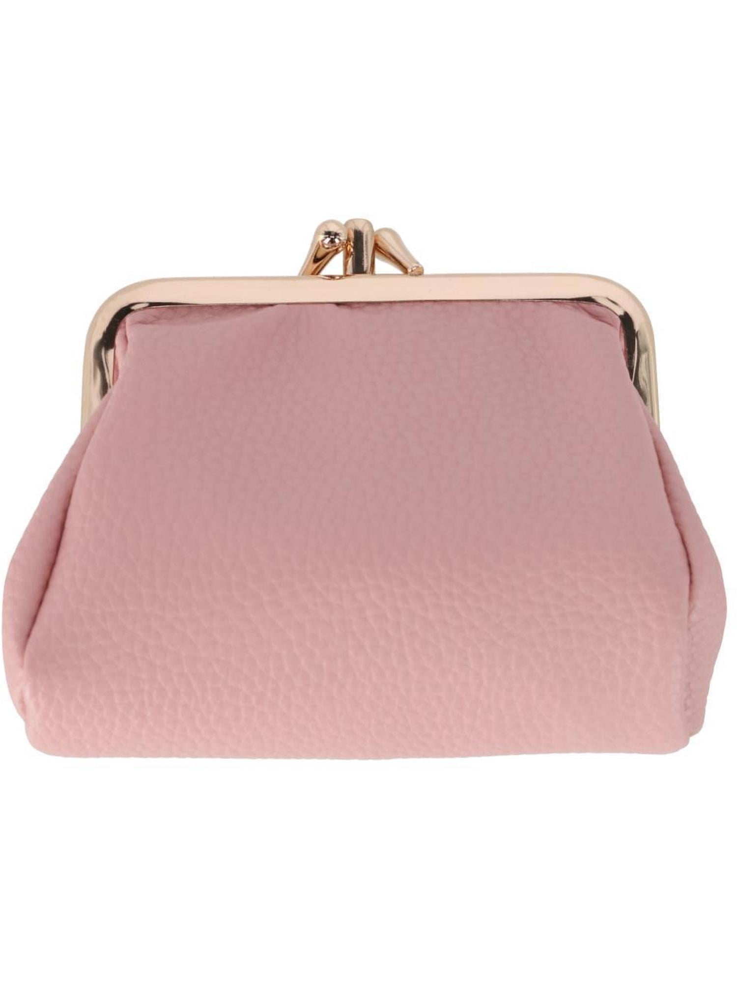 Julia Buxton Vegan Leather Triple Frame Coin Purse Wallet (Women ...