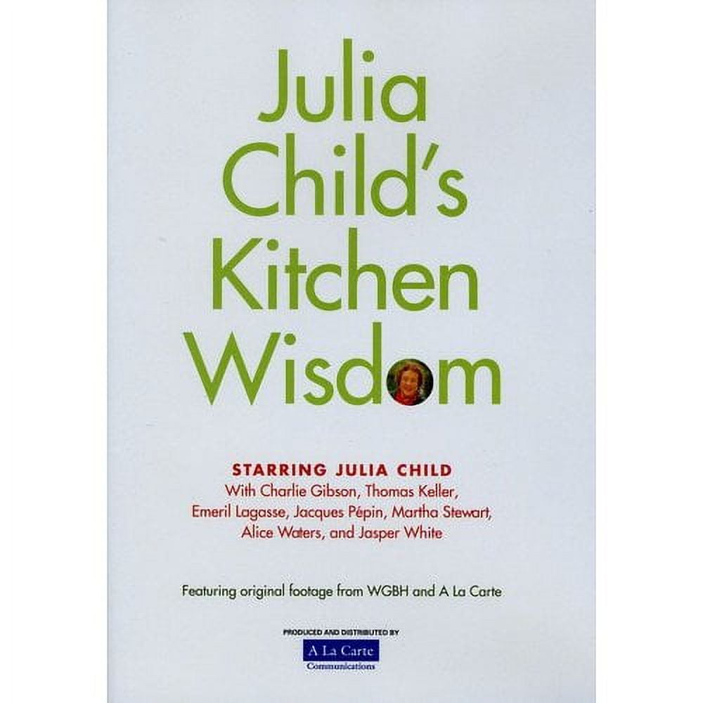Julia Child's Kitchen Wisdom DVD french chef cooking pbs tv - Walmart.com