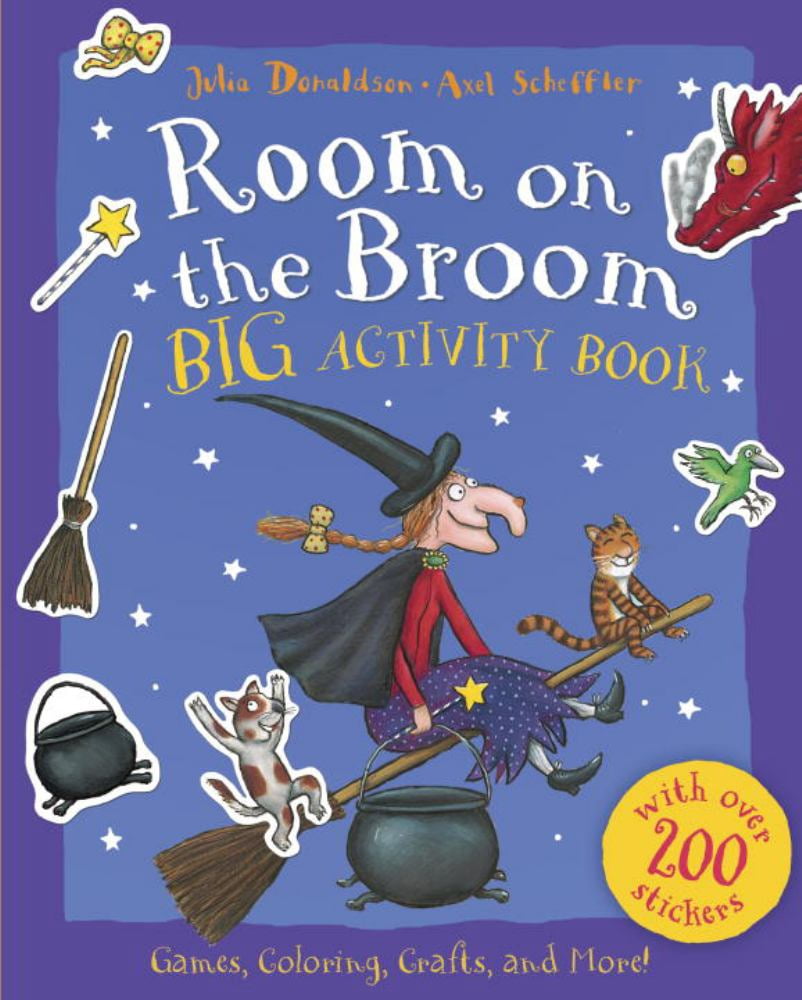 Julia Donaldson: Room on the Broom Big Activity Book (Paperback ...