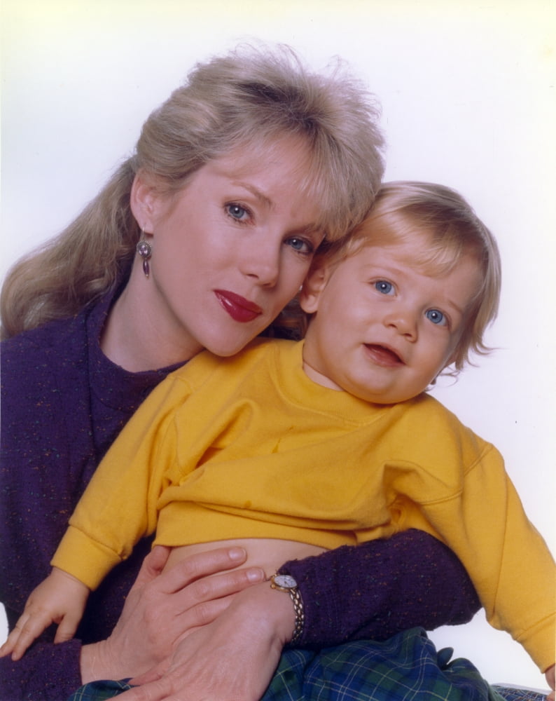 Julia Duffy with Baby Portrait Photo Print (24 x 30) - Walmart.com