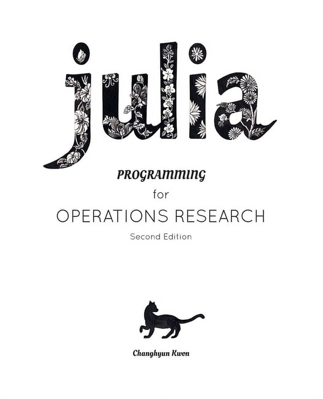 Julia Programming For Operations Research