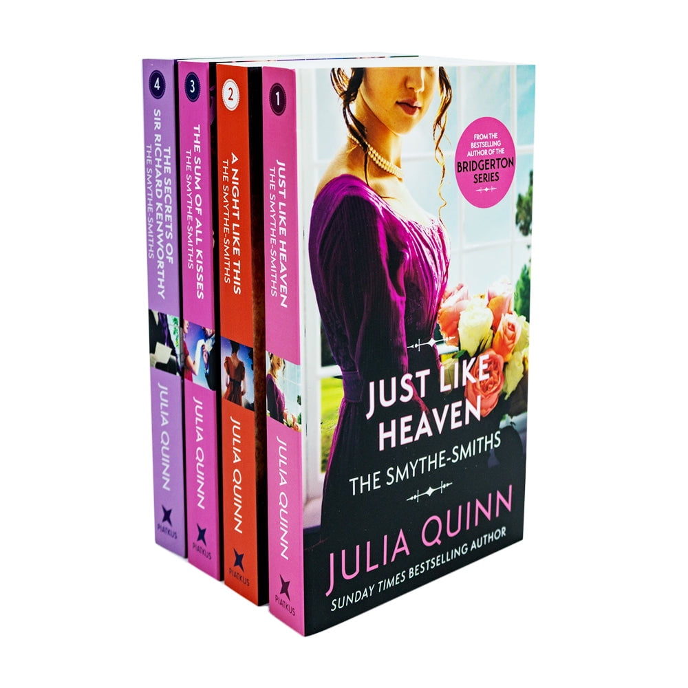 Julia Quinn Smythe-Smith Quartet Series 4 Book Set Collection - Walmart.com
