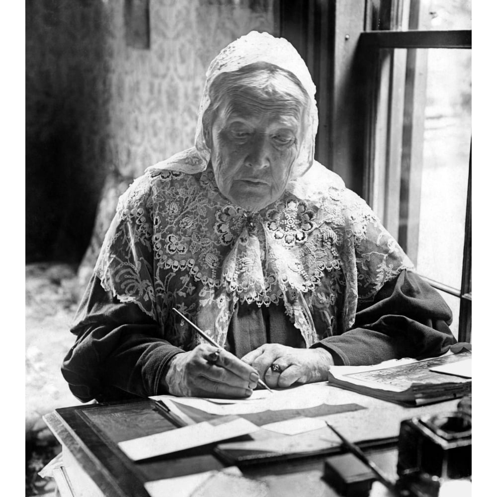 Julia Ward Howe Author Of The 'Battle Hymn Republic' History (18 x 24 ...